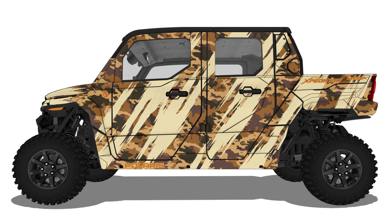 Polaris UTV Wraps | Custom RZR Graphics | Polaris Ranger Camo Wrap