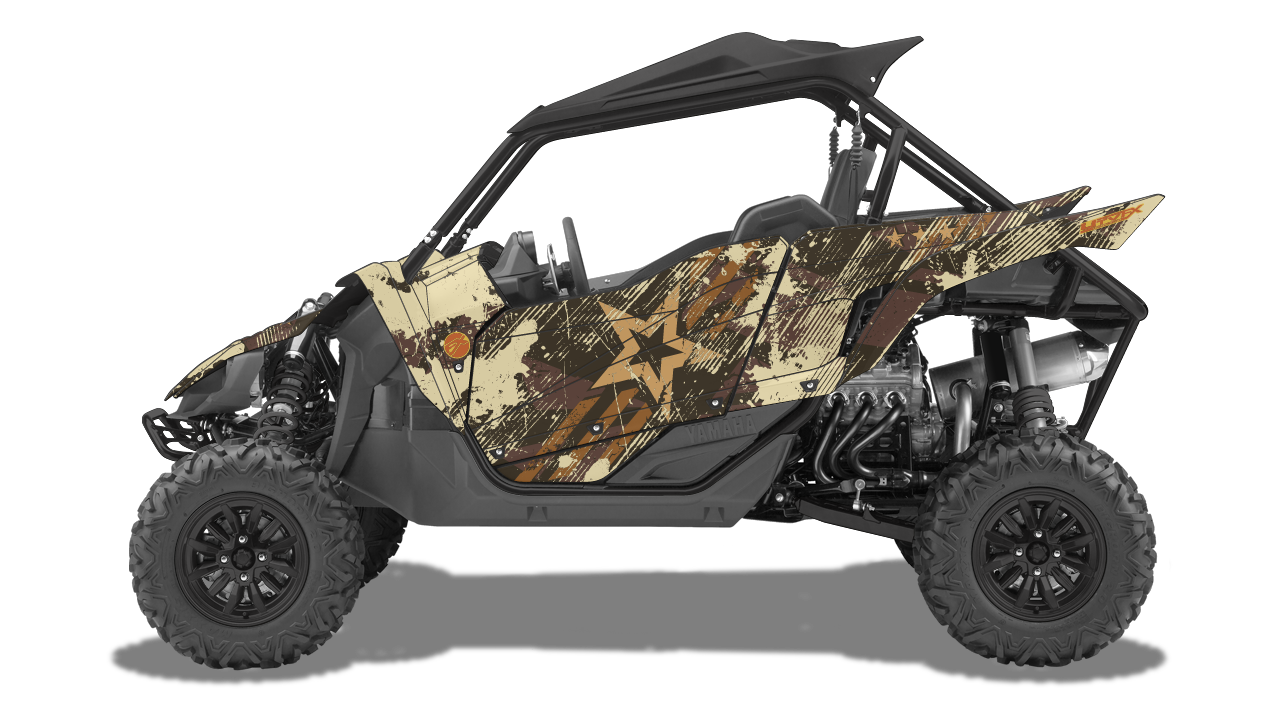 Yamaha UTV Wraps | YXZ Graphics Kits | Side-By-Side Wrap Kits