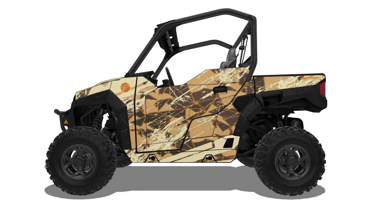 Polaris UTV Wraps | Custom RZR Graphics | Polaris Ranger Camo Wrap