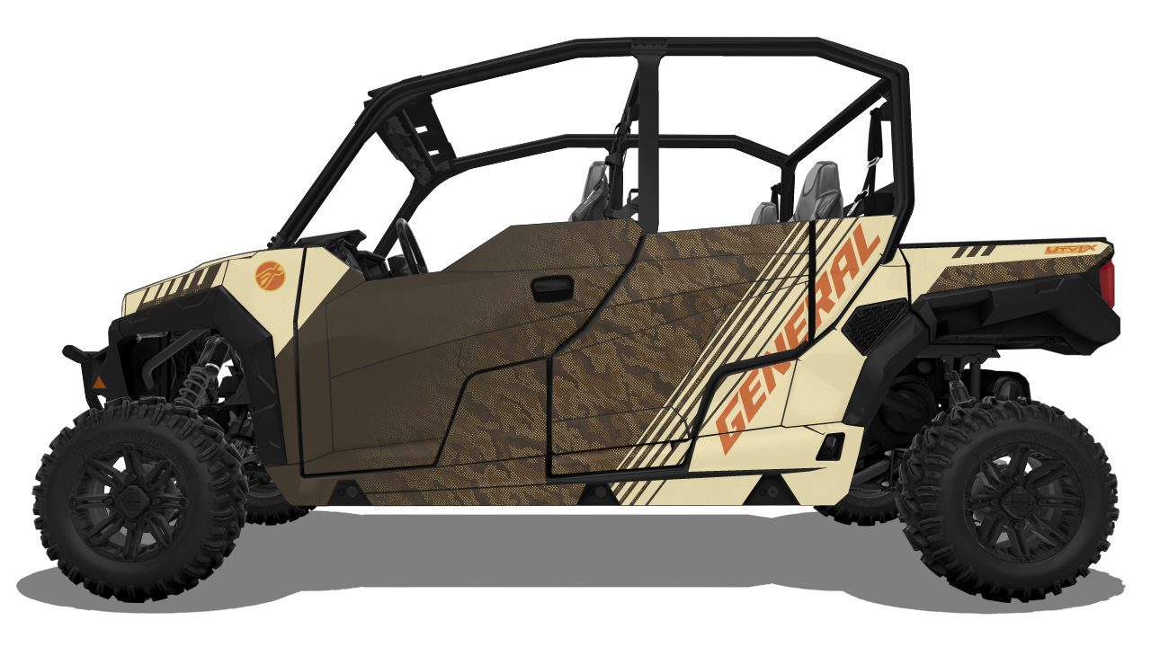Polaris UTV Wraps | Custom RZR Graphics | Polaris Ranger Camo Wrap