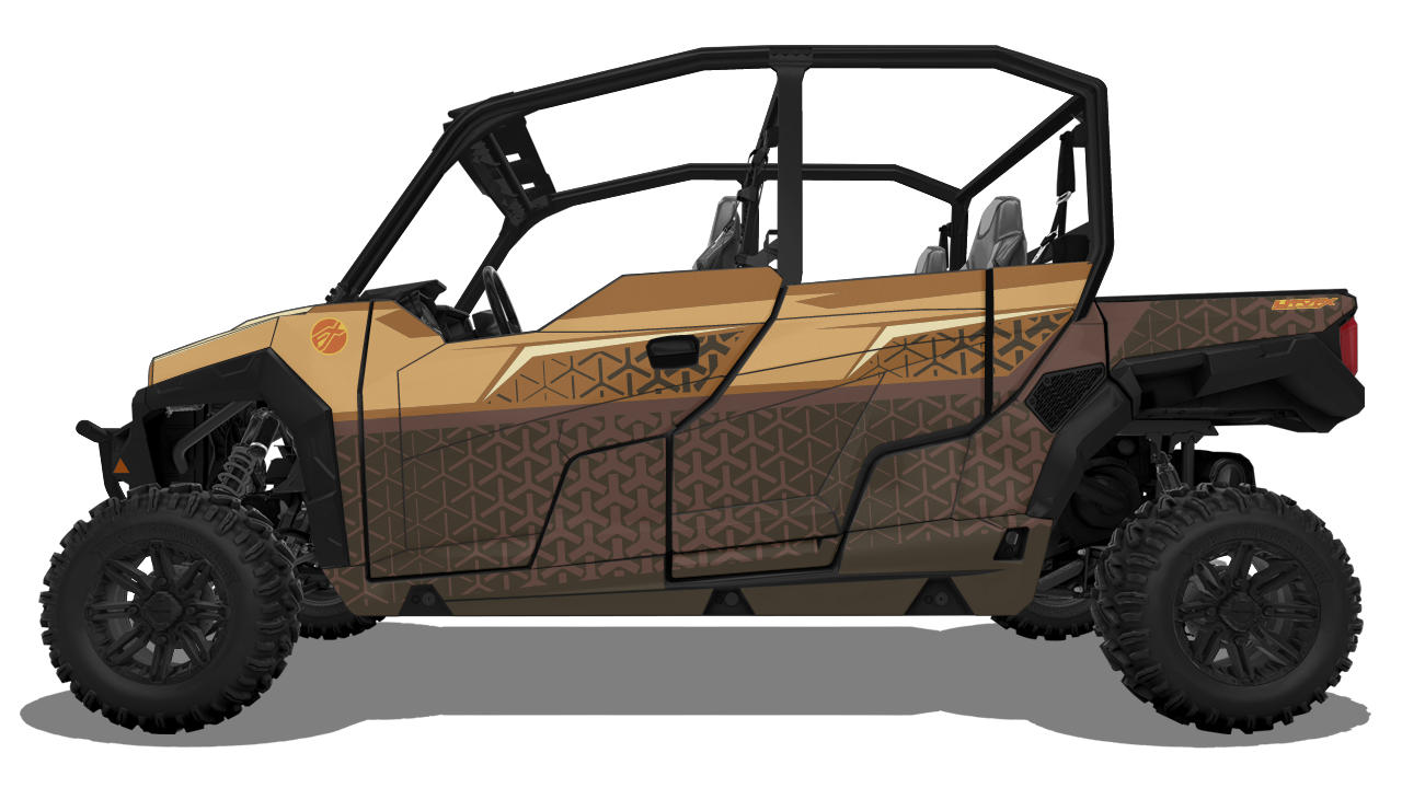 Polaris UTV Wraps | Custom RZR Graphics | Polaris Ranger Camo Wrap