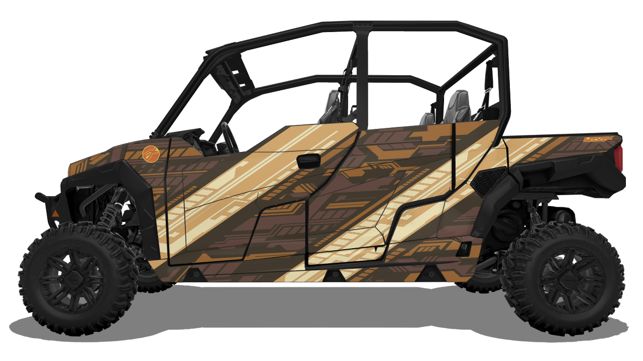 Polaris UTV Wraps | Custom RZR Graphics | Polaris Ranger Camo Wrap
