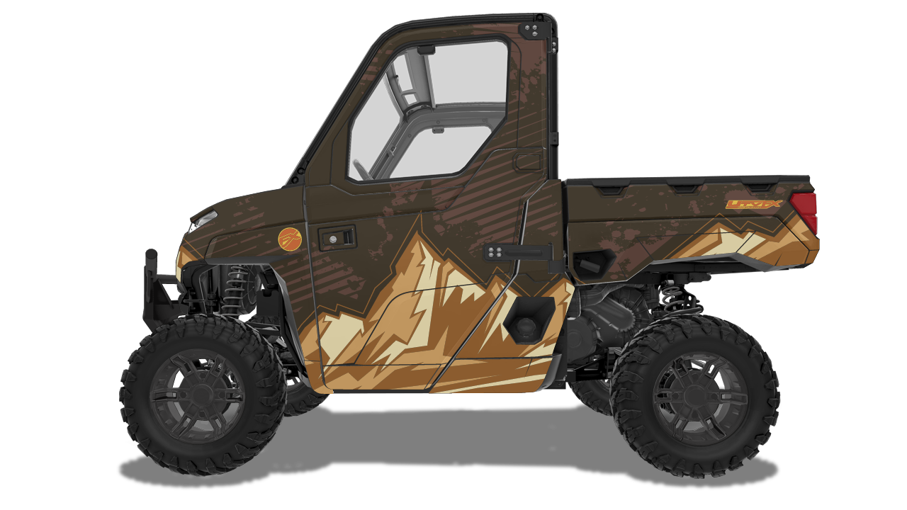 Polaris UTV Wraps | Custom RZR Graphics | Polaris Ranger Camo Wrap