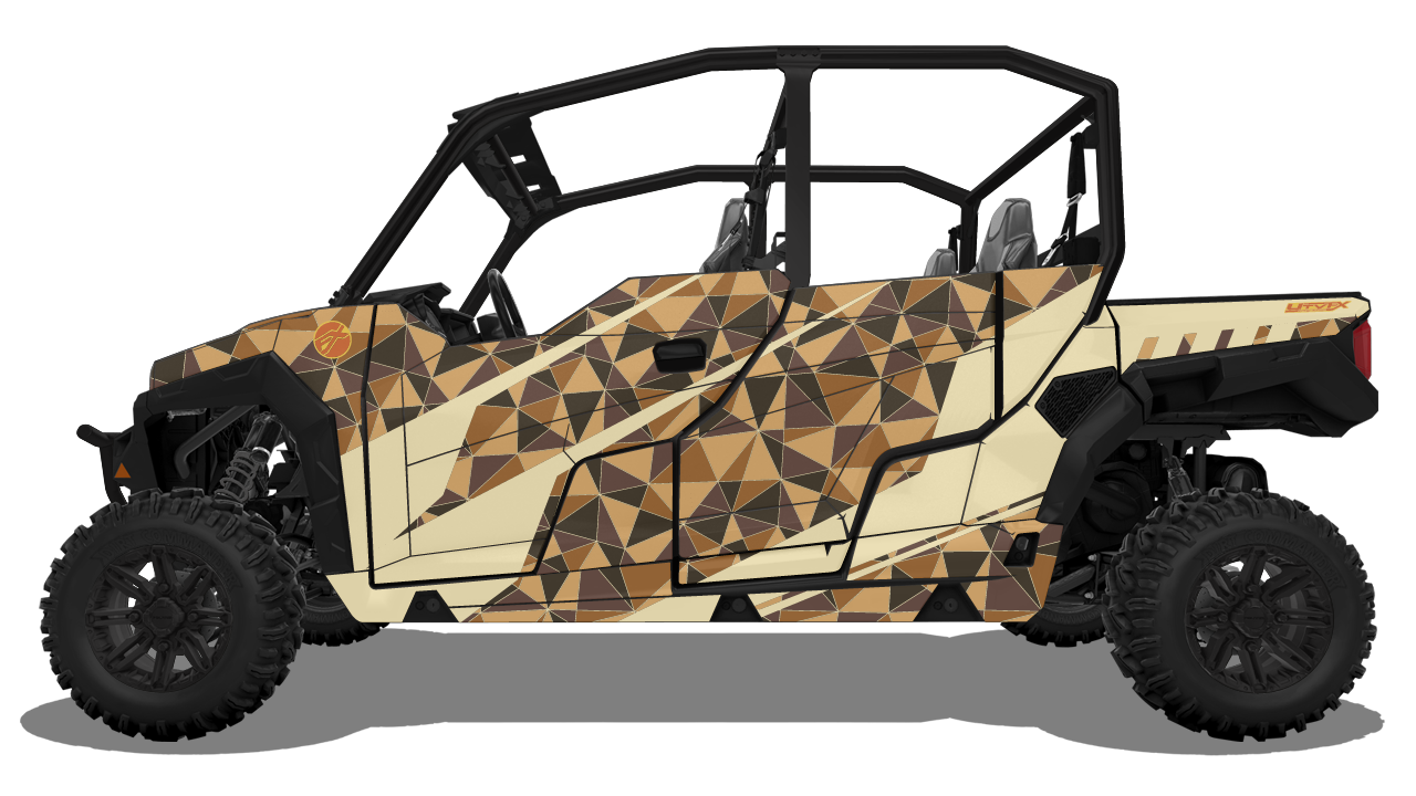 Polaris UTV Wraps | Custom RZR Graphics | Polaris Ranger Camo Wrap