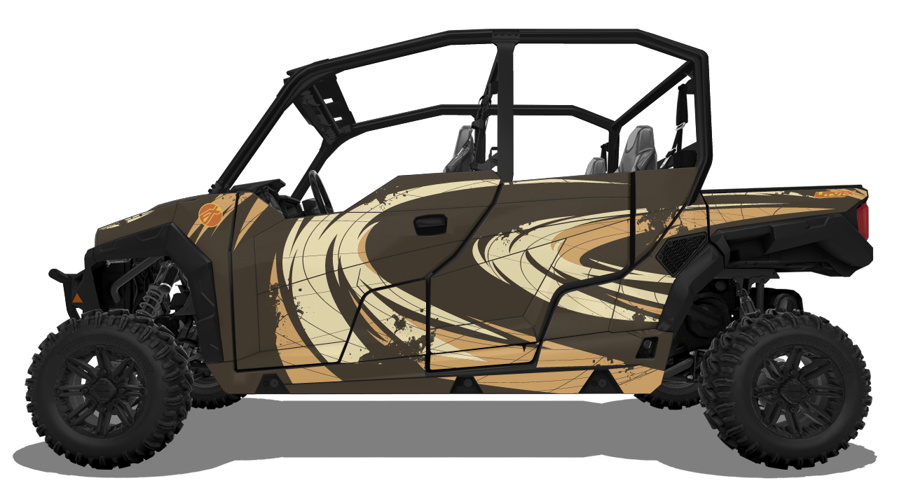 Polaris UTV Wraps | Custom RZR Graphics | Polaris Ranger Camo Wrap