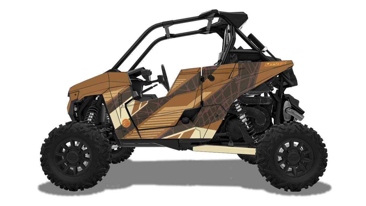 Polaris UTV Wraps | Custom RZR Graphics | Polaris Ranger Camo Wrap