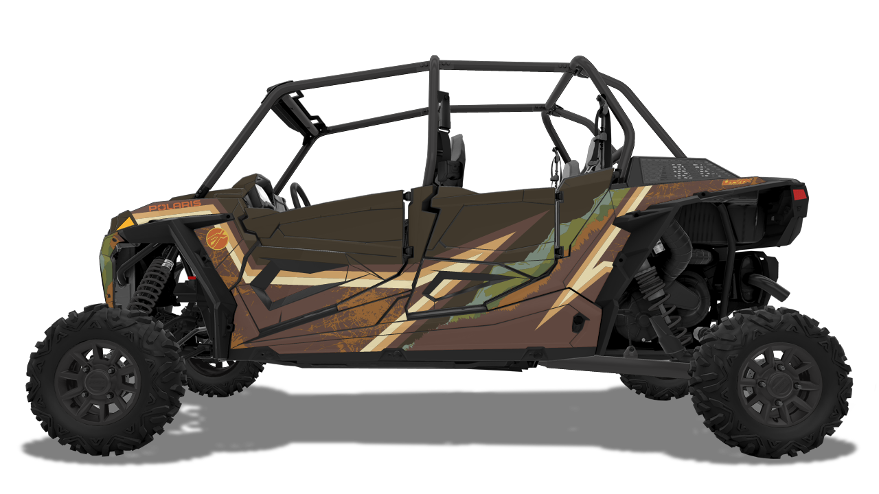 Polaris UTV Wraps | Custom RZR Graphics | Polaris Ranger Camo Wrap
