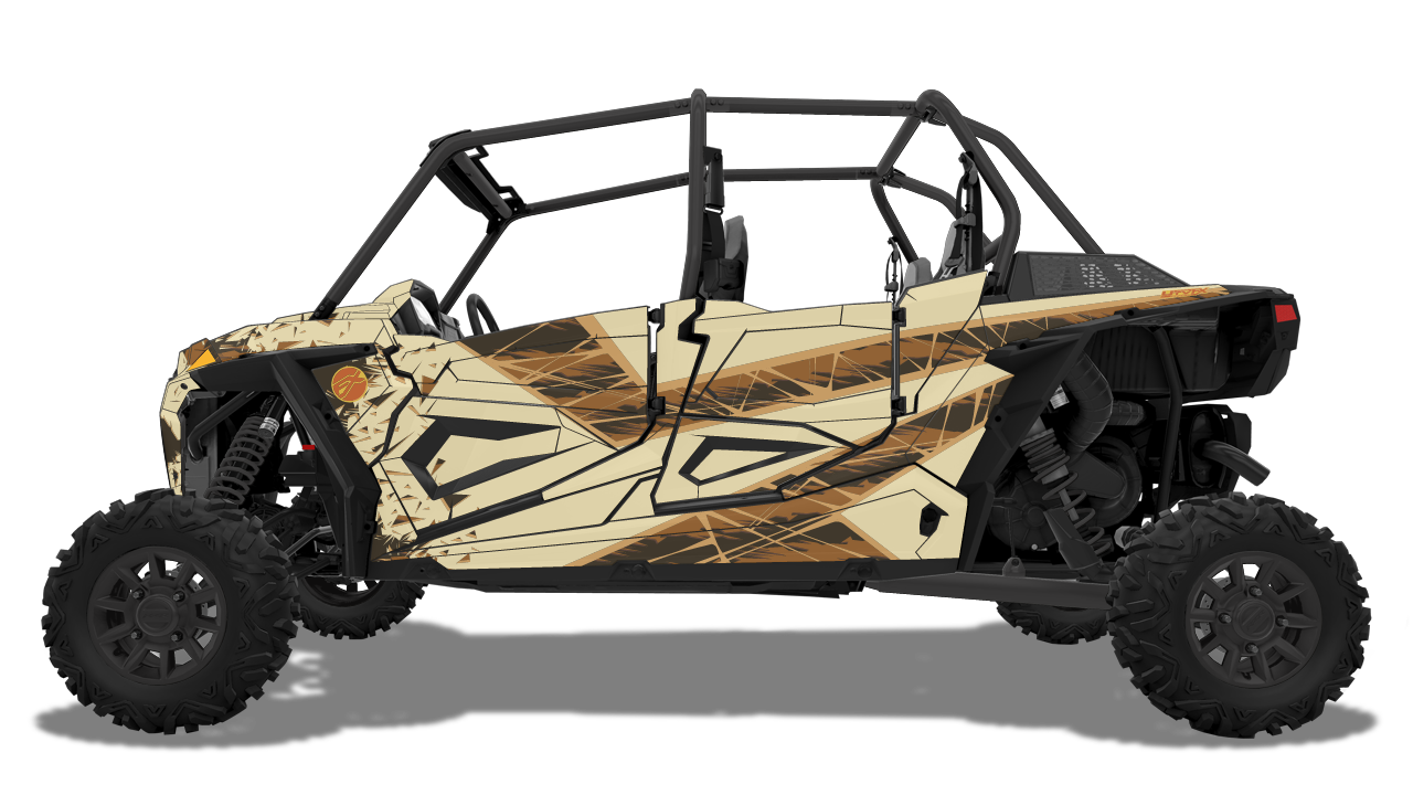 Polaris UTV Wraps | Custom RZR Graphics | Polaris Ranger Camo Wrap