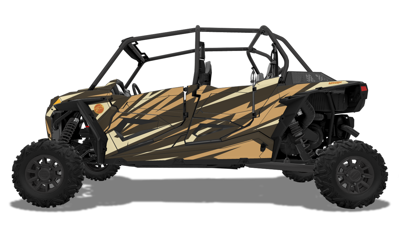 Polaris UTV Wraps | Custom RZR Graphics | Polaris Ranger Camo Wrap