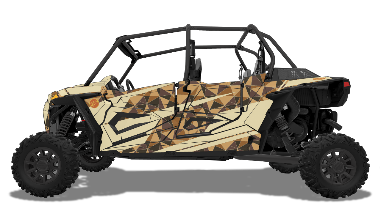 Polaris UTV Wraps | Custom RZR Graphics | Polaris Ranger Camo Wrap