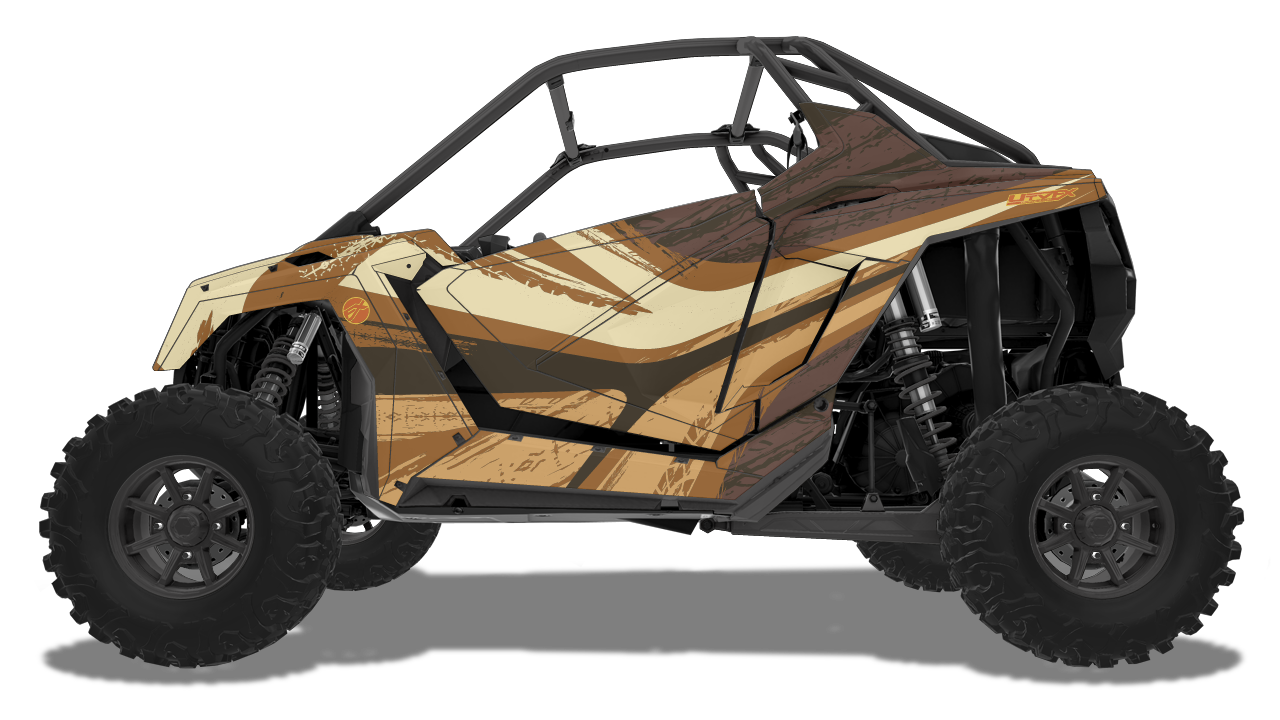 Polaris UTV Wraps | Custom RZR Graphics | Polaris Ranger Camo Wrap