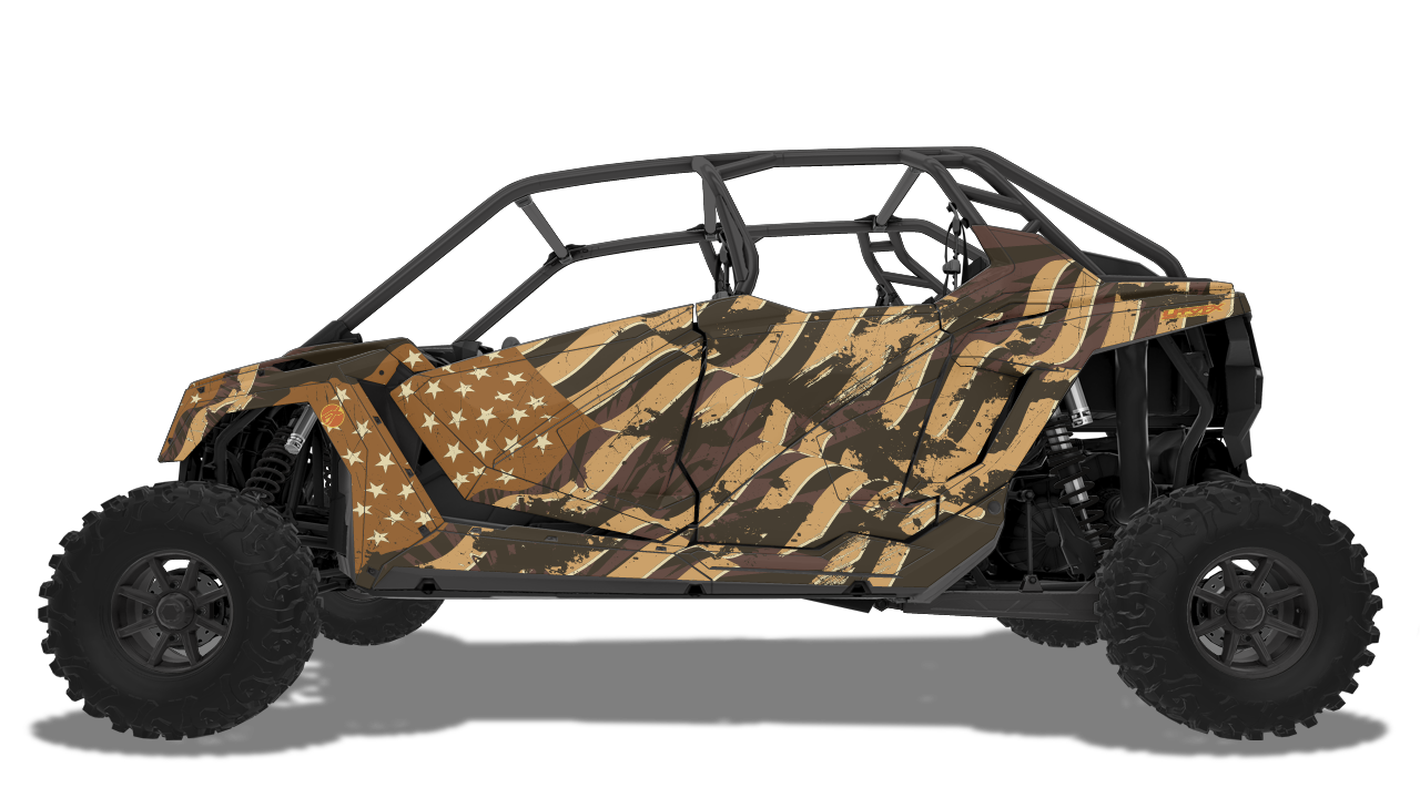 American Flag - Polaris RZR PRO 4-Door [2020-2024]