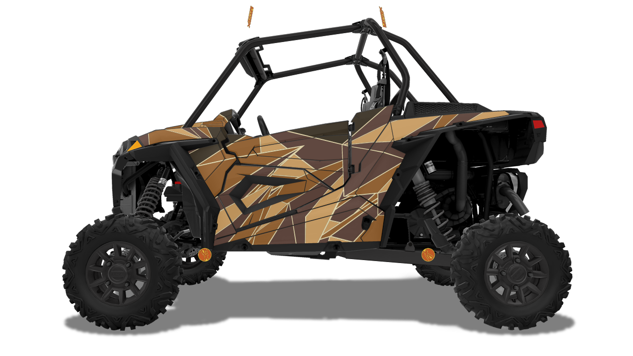 Polaris UTV Wraps | Custom RZR Graphics | Polaris Ranger Camo Wrap