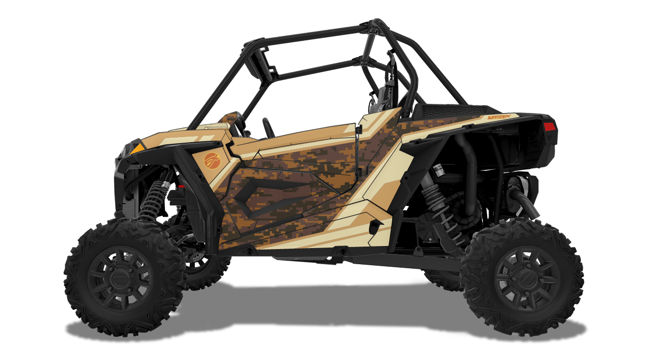 Polaris UTV Wraps | Custom RZR Graphics | Polaris Ranger Camo Wrap