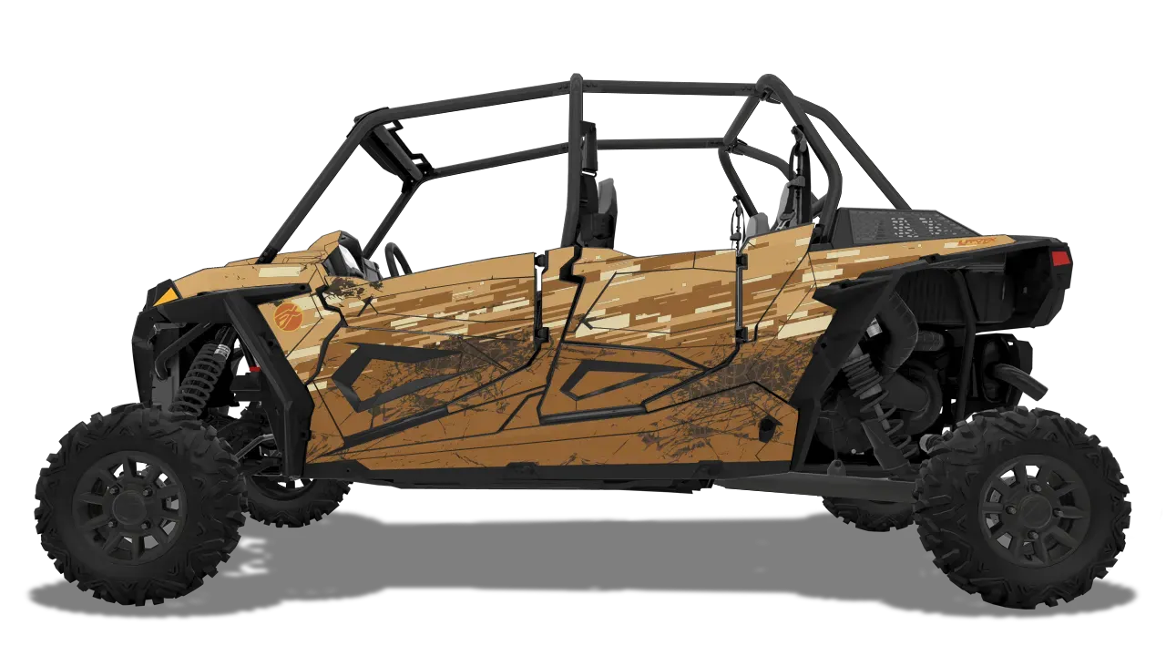 Polaris UTV Wraps | Custom RZR Graphics | Polaris Ranger Camo Wrap