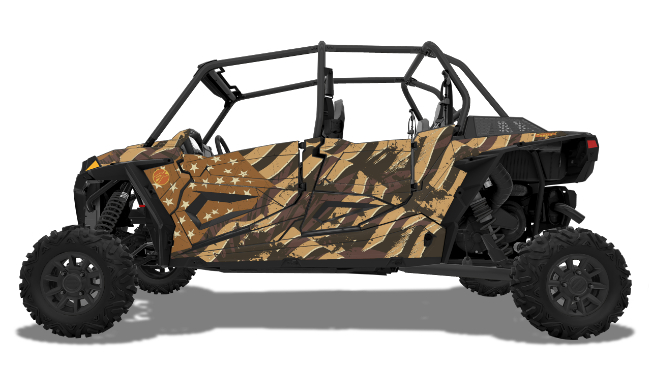 American Flag - Polaris RZR XP 4-Door [2014-2020]