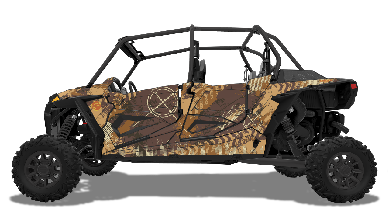 Polaris UTV Wraps | Custom RZR Graphics | Polaris Ranger Camo Wrap