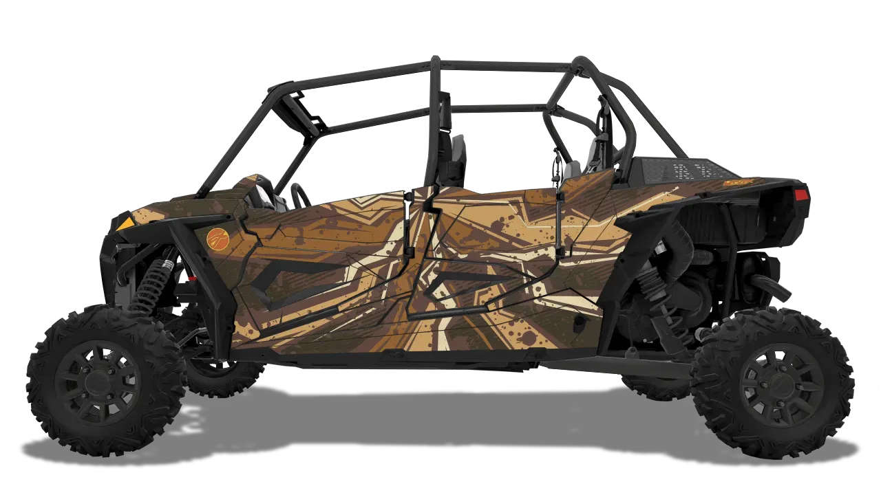 Polaris UTV Wraps | Custom RZR Graphics | Polaris Ranger Camo Wrap
