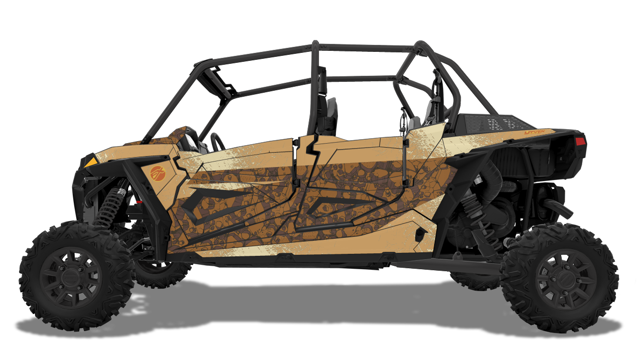Polaris UTV Wraps | Custom RZR Graphics | Polaris Ranger Camo Wrap