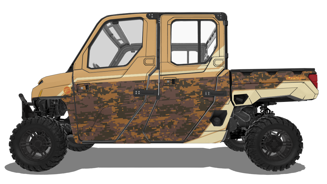 Digi Camo - Polaris Ranger XP 1000 Crew 4-Door [2019+]