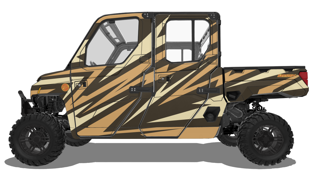 Polaris UTV Wraps | Custom RZR Graphics | Polaris Ranger Camo Wrap