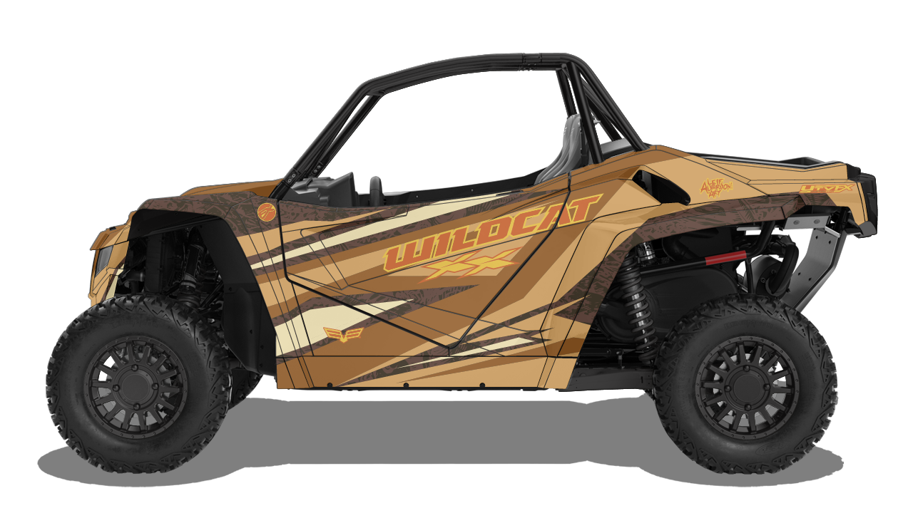 Arctic Cat UTV Wraps | Custom Wildcat XX Graphics | UTV Wrap Kits