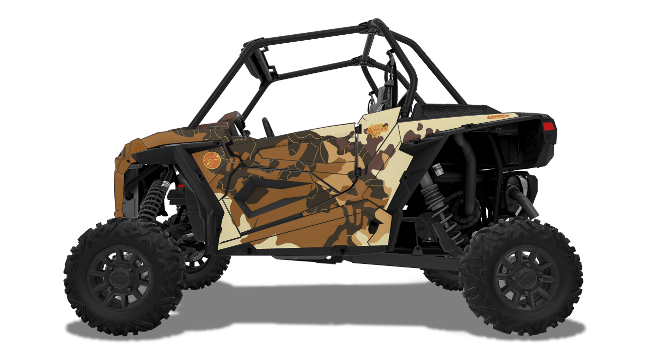 Polaris UTV Wraps | Custom RZR Graphics | Polaris Ranger Camo Wrap