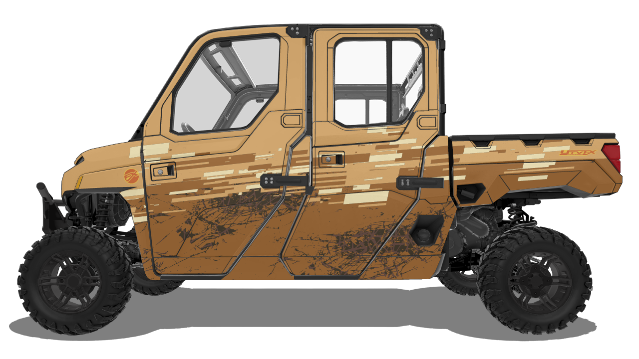 Polaris UTV Wraps | Custom RZR Graphics | Polaris Ranger Camo Wrap