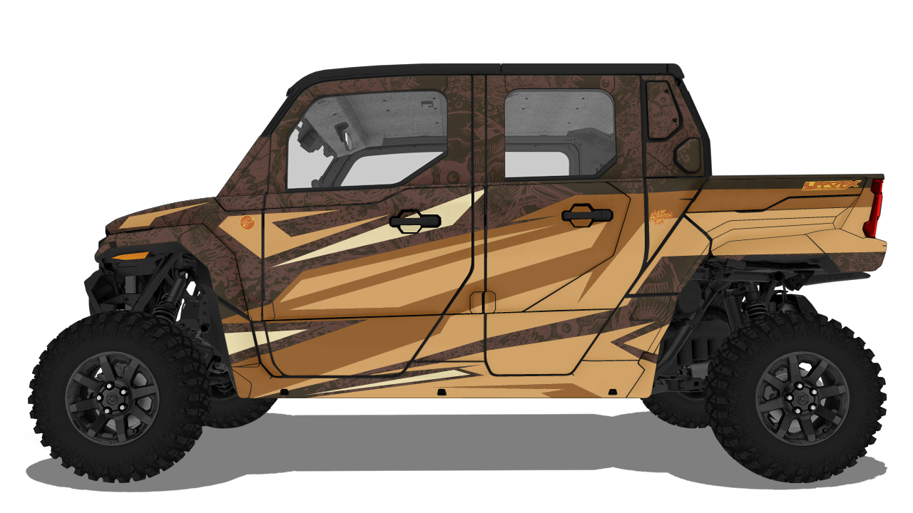 Polaris UTV Wraps | Custom RZR Graphics | Polaris Ranger Camo Wrap