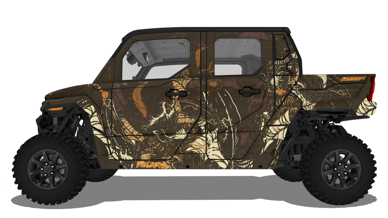 Polaris UTV Wraps | Custom RZR Graphics | Polaris Ranger Camo Wrap