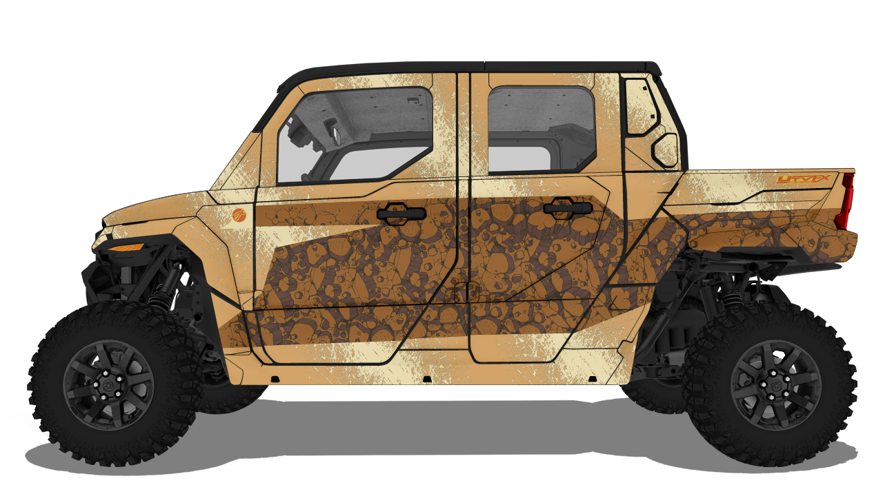 Polaris UTV Wraps | Custom RZR Graphics | Polaris Ranger Camo Wrap