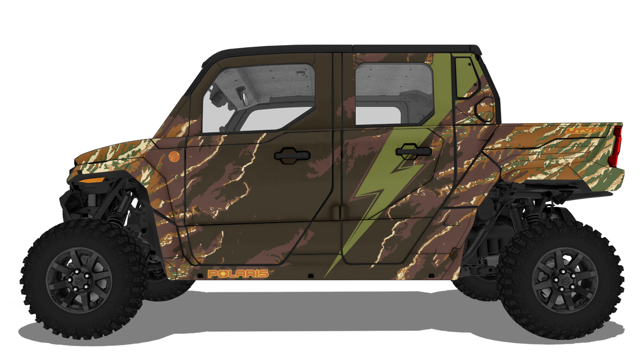 Polaris UTV Wraps | Custom RZR Graphics | Polaris Ranger Camo Wrap