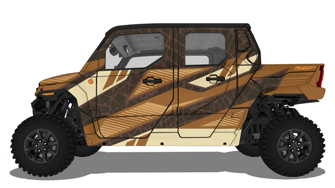 Polaris UTV Wraps | Custom RZR Graphics | Polaris Ranger Camo Wrap