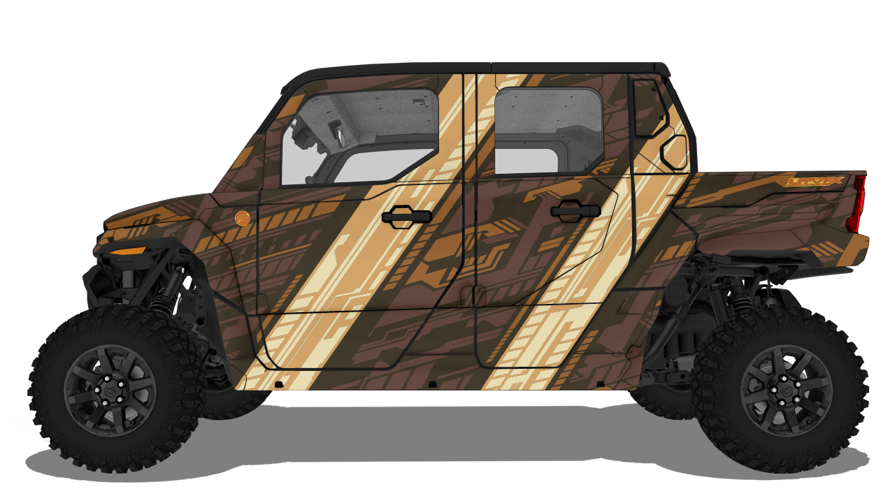 Polaris UTV Wraps | Custom RZR Graphics | Polaris Ranger Camo Wrap