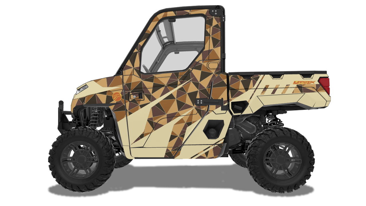 Polaris UTV Wraps | Custom RZR Graphics | Polaris Ranger Camo Wrap