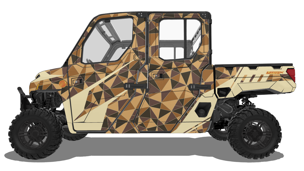Polaris UTV Wraps | Custom RZR Graphics | Polaris Ranger Camo Wrap