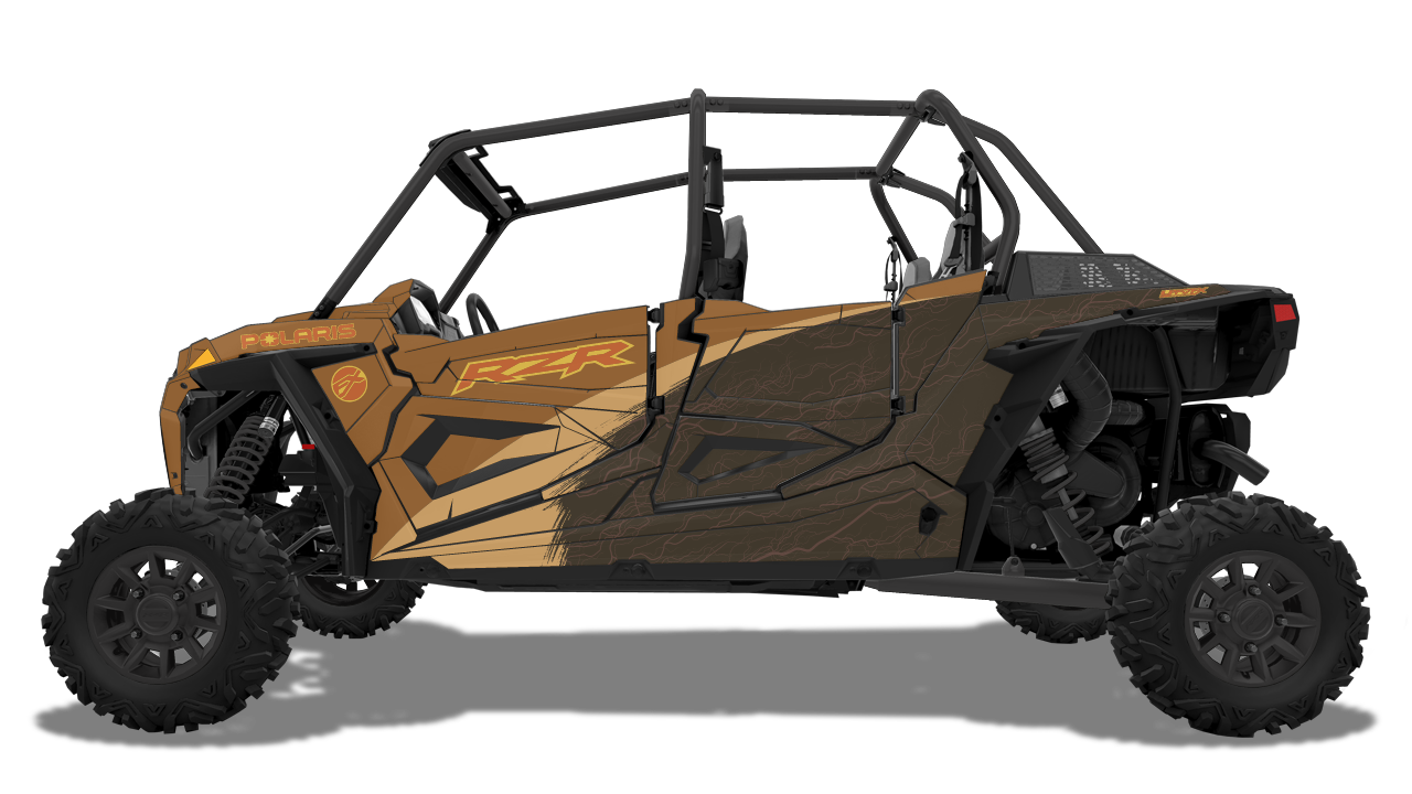 Polaris UTV Wraps | Custom RZR Graphics | Polaris Ranger Camo Wrap