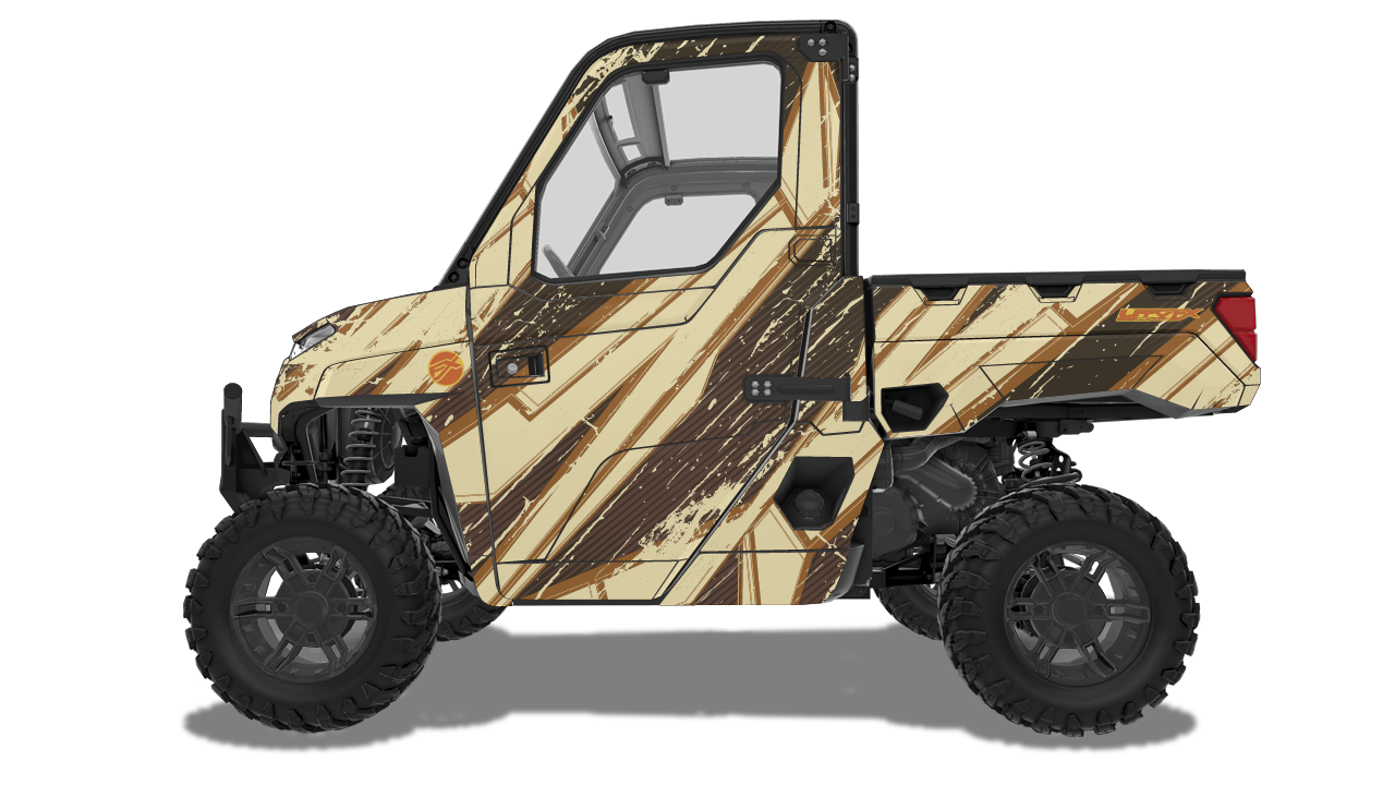 Polaris UTV Wraps | Custom RZR Graphics | Polaris Ranger Camo Wrap