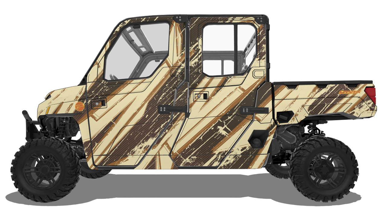 Polaris UTV Wraps | Custom RZR Graphics | Polaris Ranger Camo Wrap