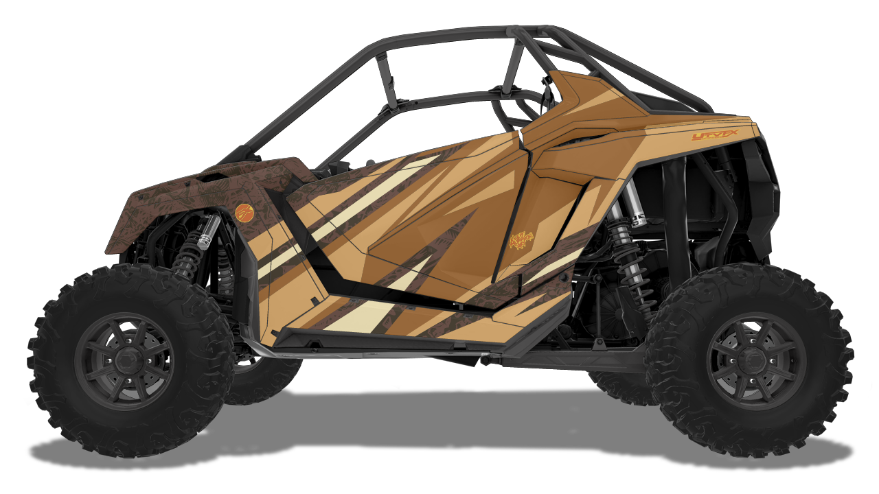 Polaris UTV Wraps | Custom RZR Graphics | Polaris Ranger Camo Wrap