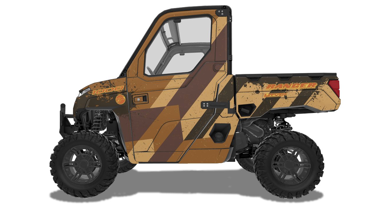 Polaris UTV Wraps | Custom RZR Graphics | Polaris Ranger Camo Wrap