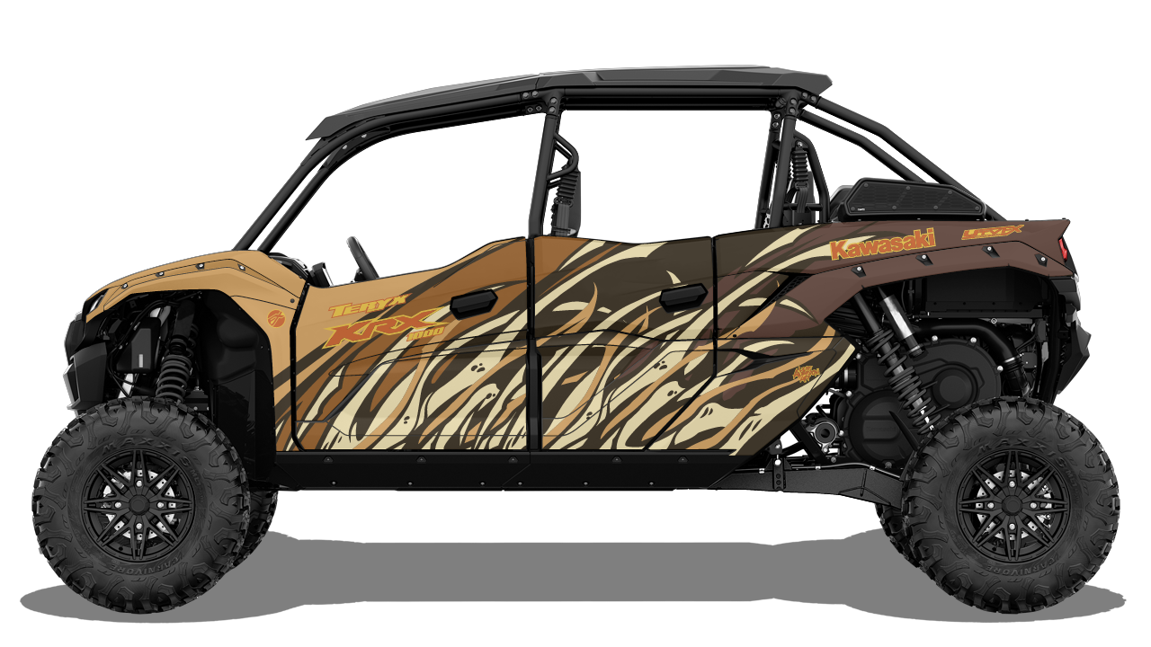 Kawasaki UTV Wraps | Custom Teryx Graphics | 2 Door & 4 Door Wraps