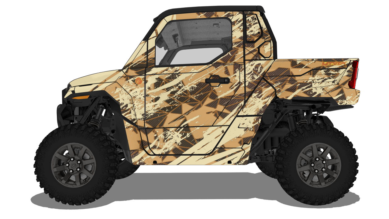 Polaris UTV Wraps | Custom RZR Graphics | Polaris Ranger Camo Wrap
