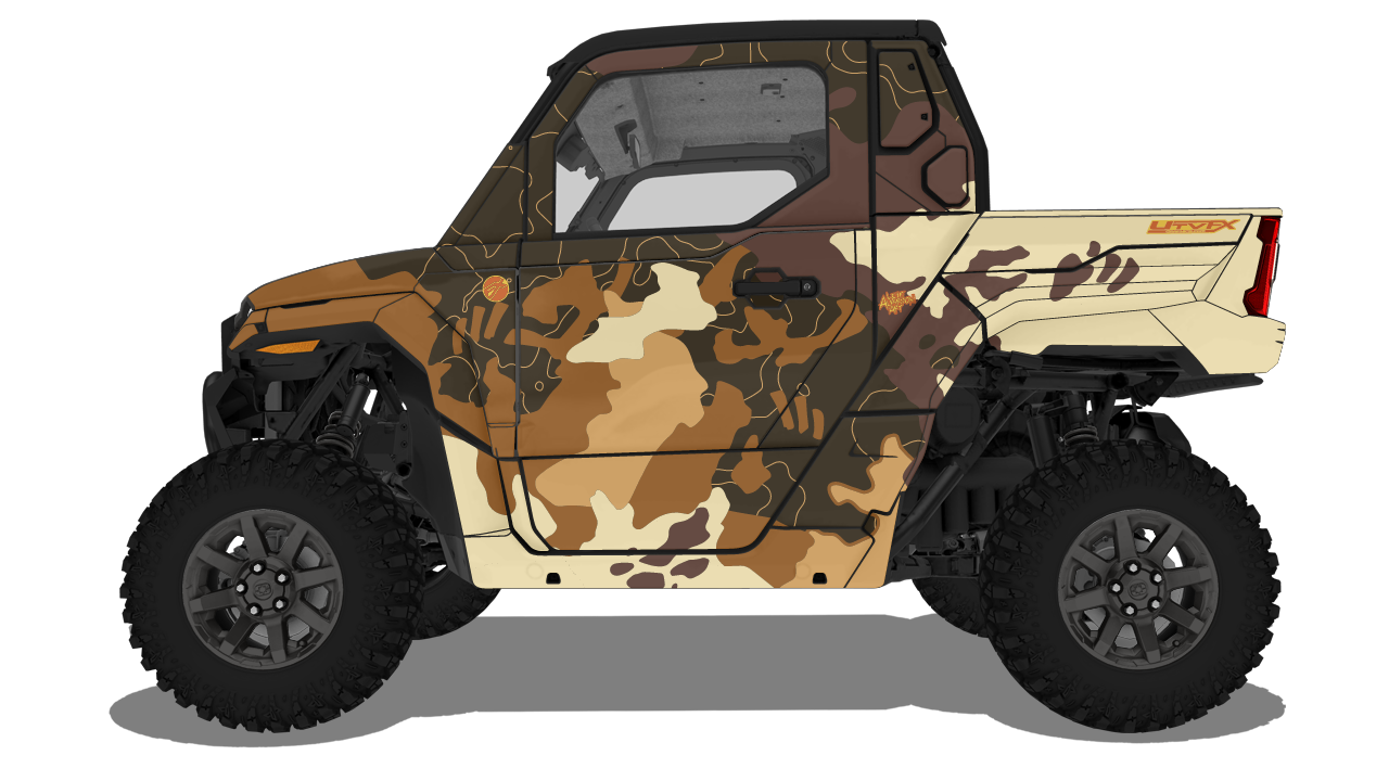 Polaris UTV Wraps | Custom RZR Graphics | Polaris Ranger Camo Wrap