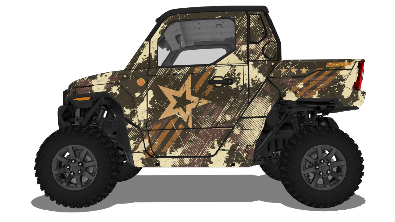Polaris UTV Wraps | Custom RZR Graphics | Polaris Ranger Camo Wrap