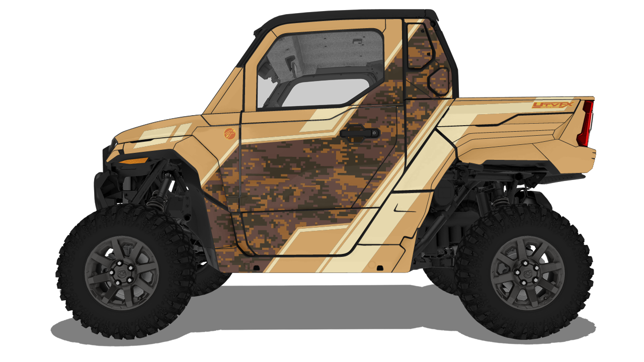 Polaris UTV Wraps | Custom RZR Graphics | Polaris Ranger Camo Wrap