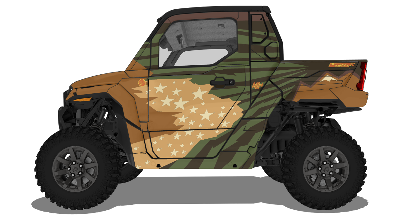 Polaris UTV Wraps | Custom RZR Graphics | Polaris Ranger Camo Wrap