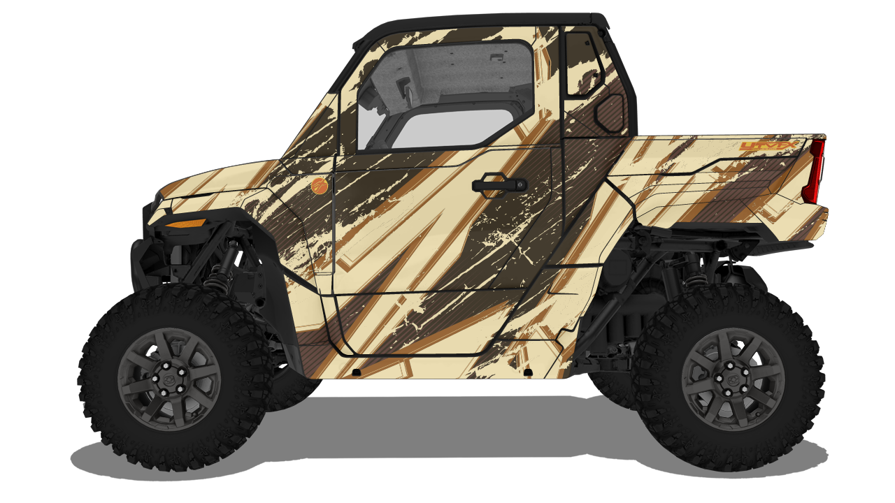 Polaris UTV Wraps | Custom RZR Graphics | Polaris Ranger Camo Wrap