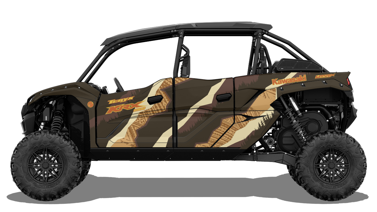 Kawasaki UTV Wraps | Custom Teryx Graphics | 2 Door & 4 Door Wraps