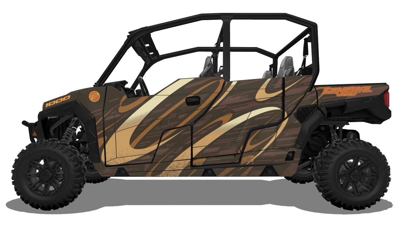 Polaris UTV Wraps | Custom RZR Graphics | Polaris Ranger Camo Wrap